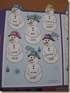 Snowman Compound Words - Confessions of a Homeschooler